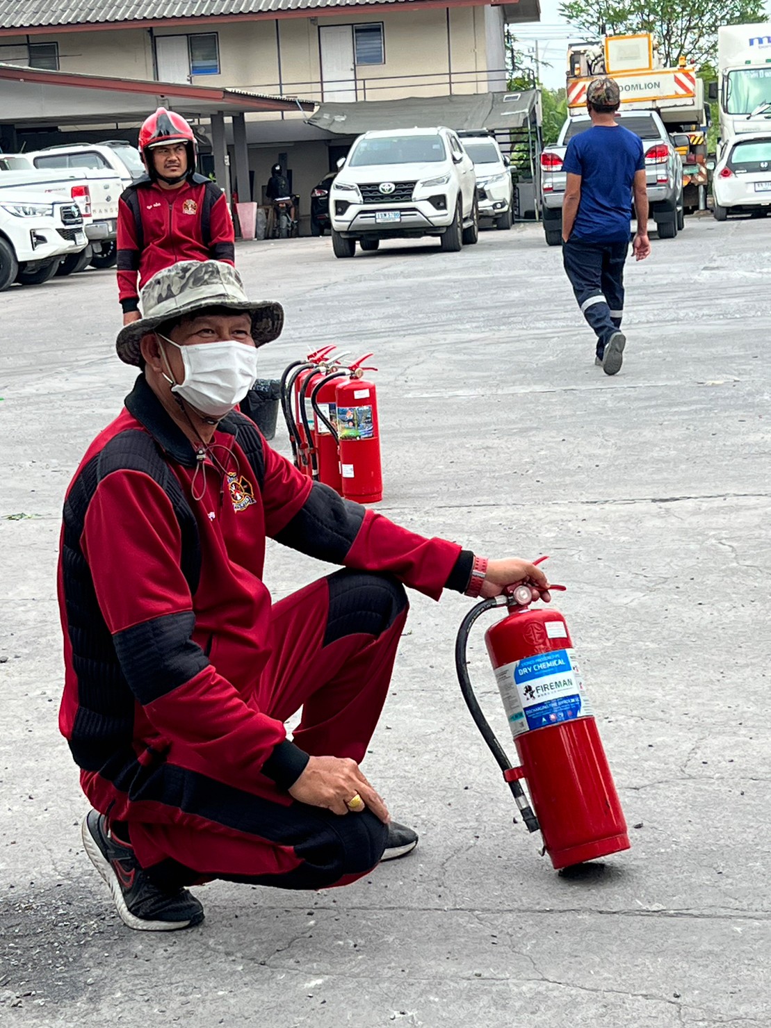 อบรมดับเพลิง SRC 2565 - BEGISTICS